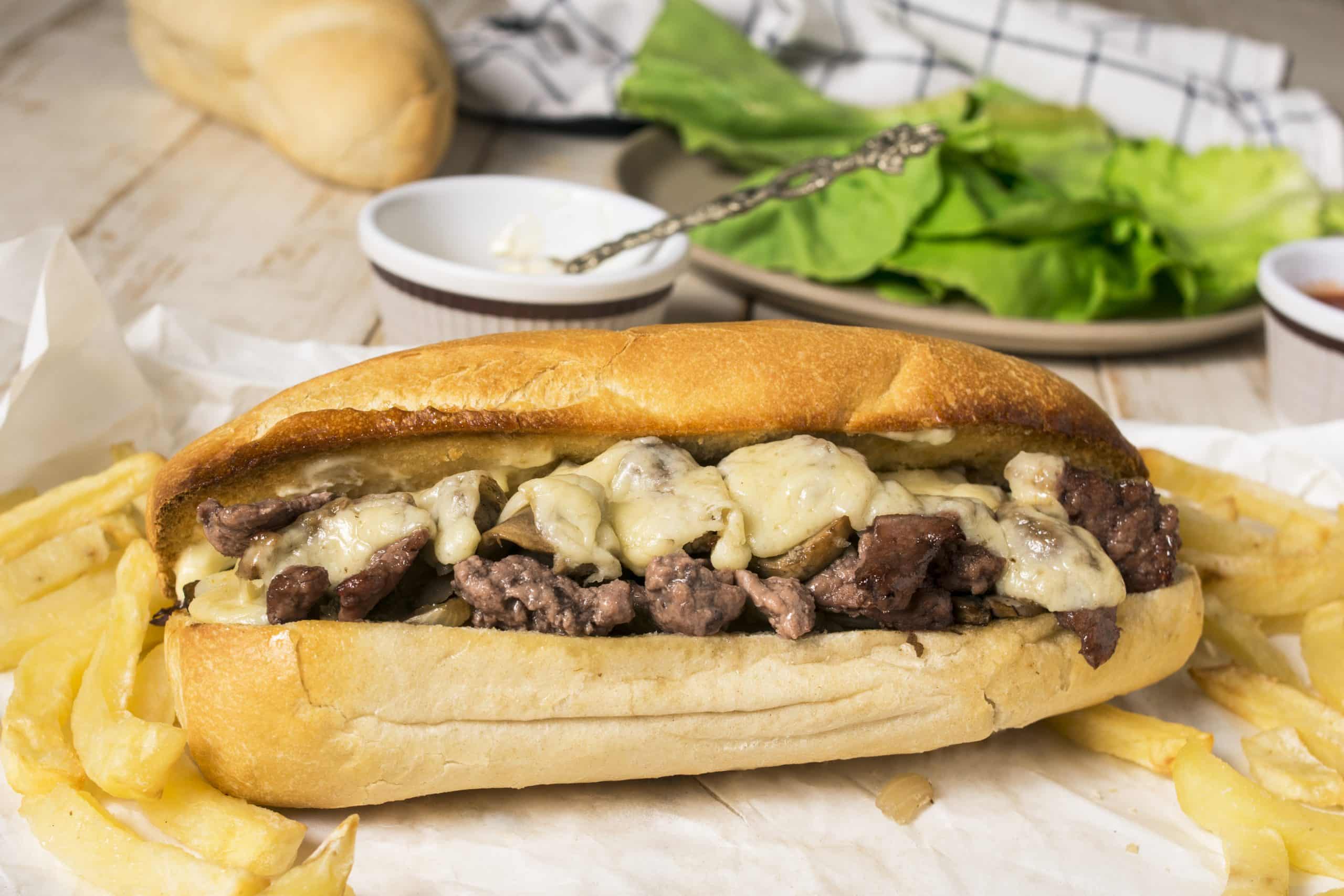 CopyCat Penn Station Philly Cheesesteak - The Food Hussy