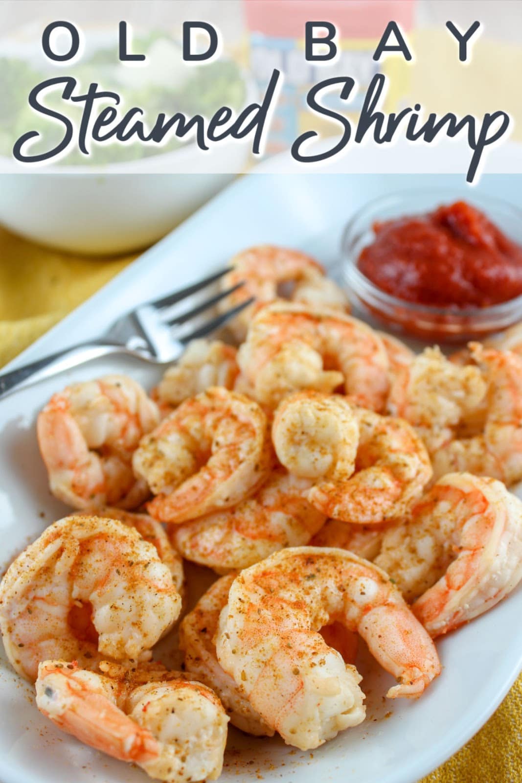Old Bay Steamed Shrimp - The Food Hussy