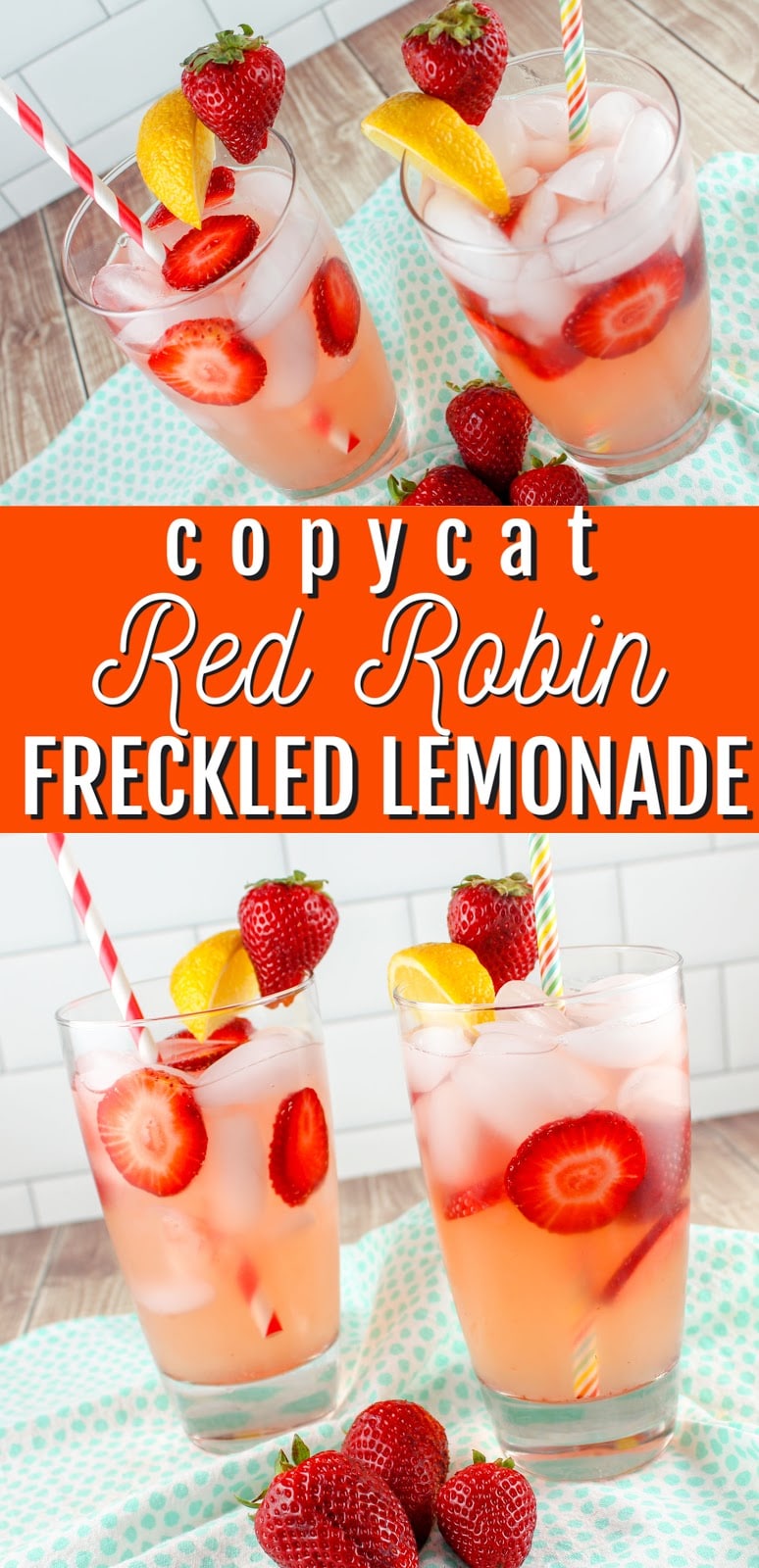 Copycat Red Robin Freckled Lemonade - The Food Hussy