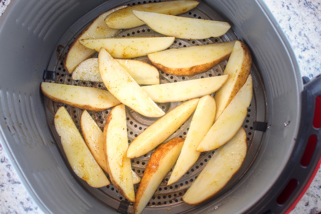 Air Fryer Potato Ole Potato Wedges - The Food Hussy