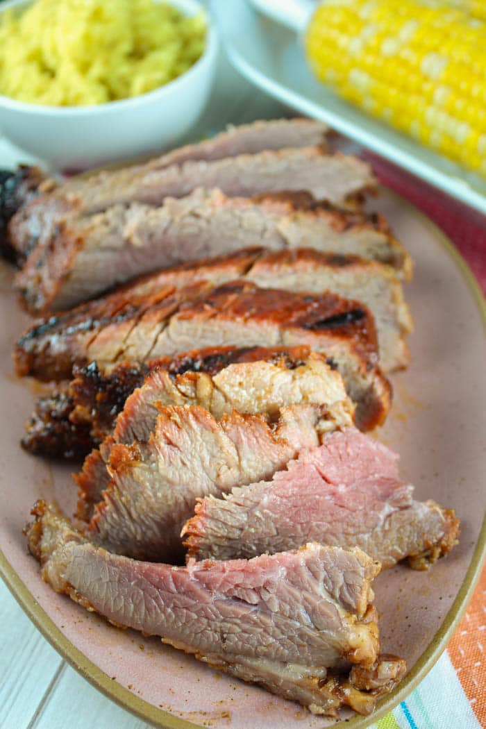 Traeger Smoked Tri-Tip - The Food Hussy