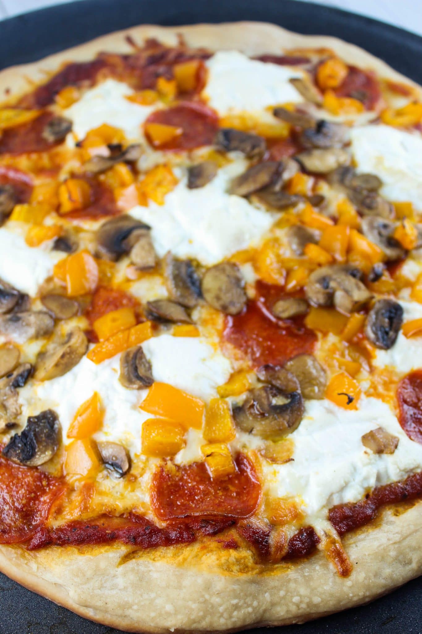 Smoked Pizza on a Traeger Wood Pellet Grill - The Food Hussy