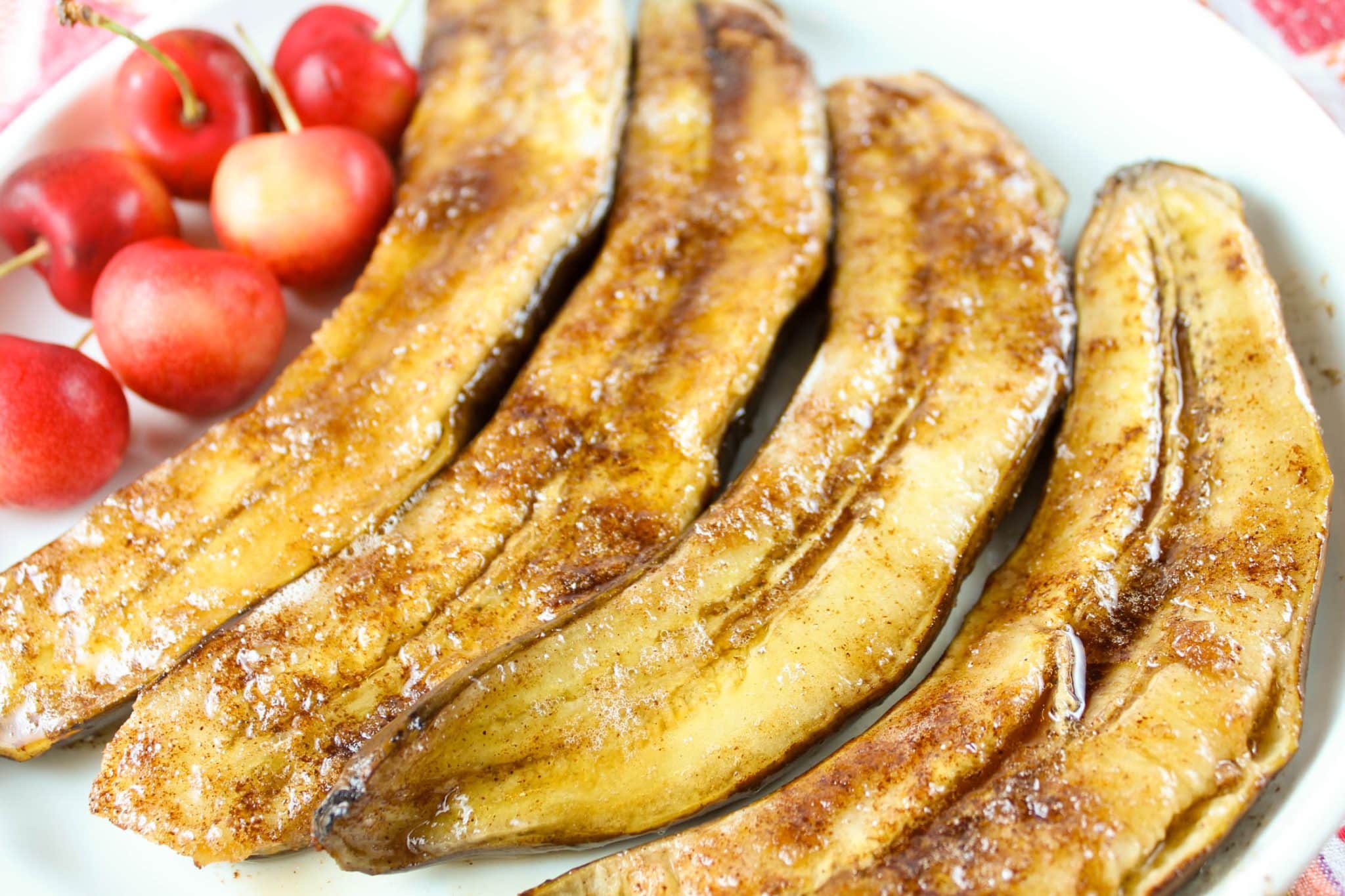 Air Fryer Bananas - The Food Hussy