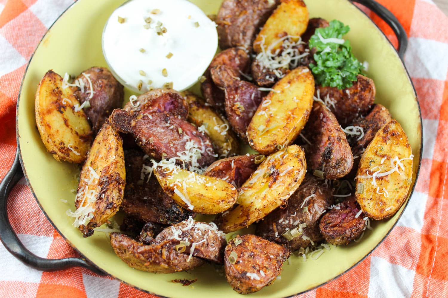 Air Fryer Fingerling Potatoes - The Food Hussy