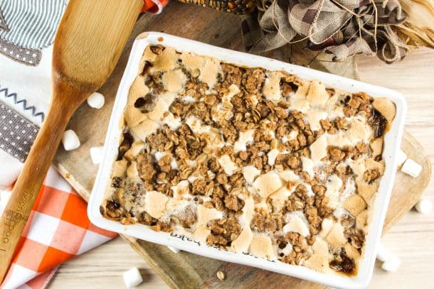 Copycat Boston Market Sweet Potato Casserole - The Food Hussy