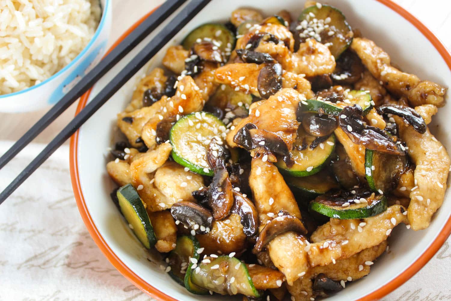 Copycat Panda Express Mushroom Chicken - The Food Hussy