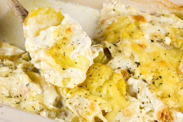 Scalloped Potatoes for Two - The Food Hussy