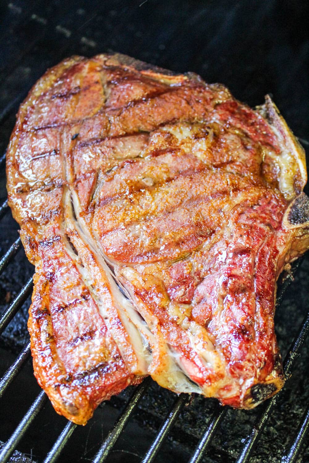 Smoked Traeger Ribeye - The Food Hussy