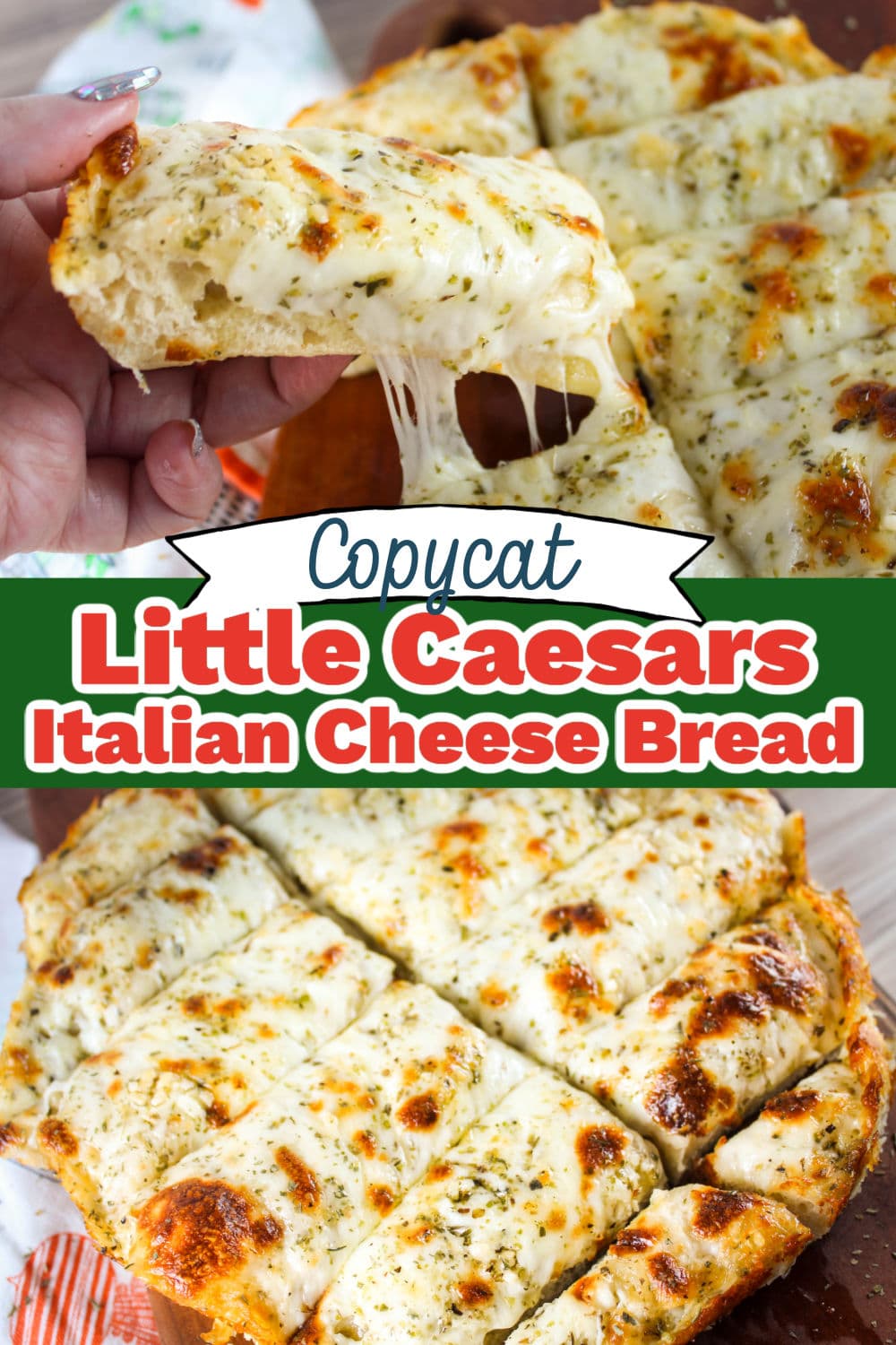 Little Caesars Pizza Italian Cheese Bread at Clifford Bloss blog