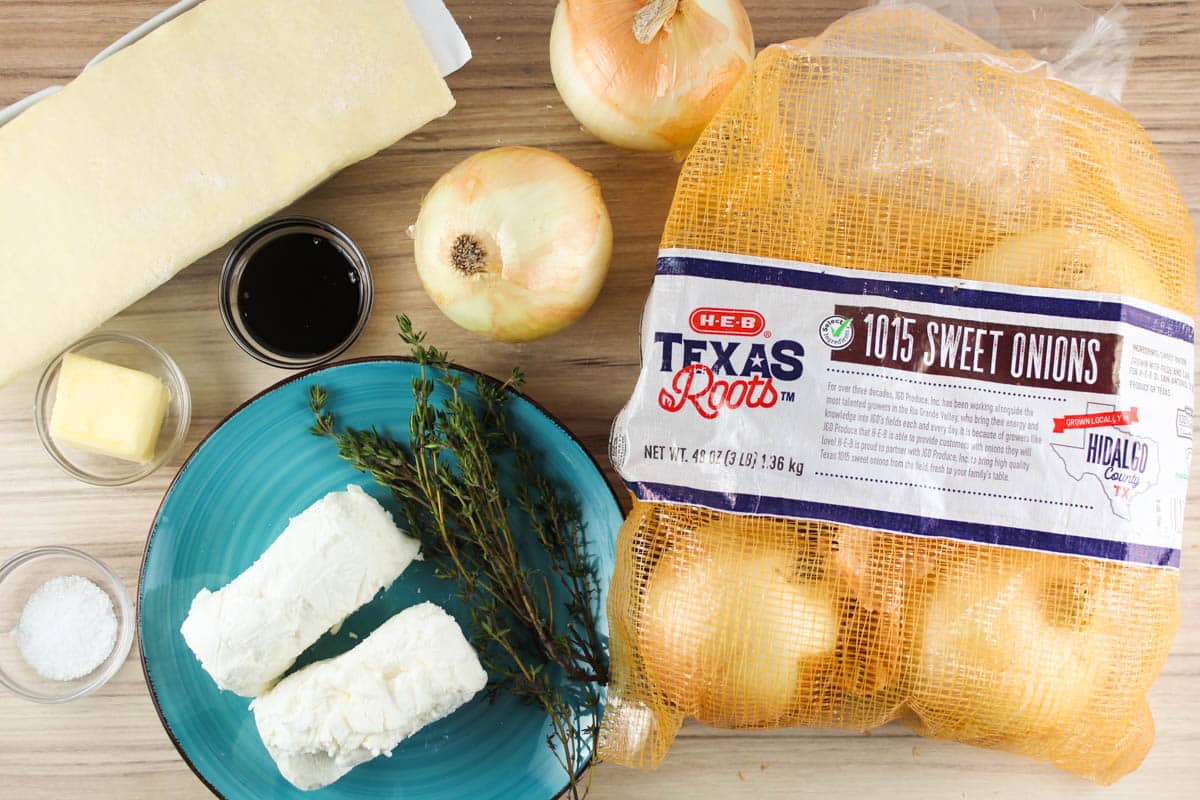 Caramelized Onion & Goat Cheese Tartlets - The Food Hussy