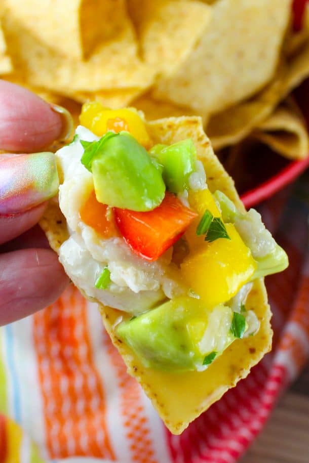 Cod Ceviche - The Food Hussy