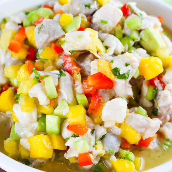 Cod Ceviche - The Food Hussy