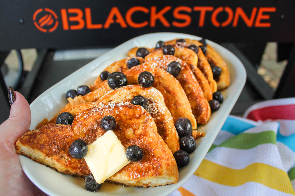 Blackstone French Toast - The Food Hussy