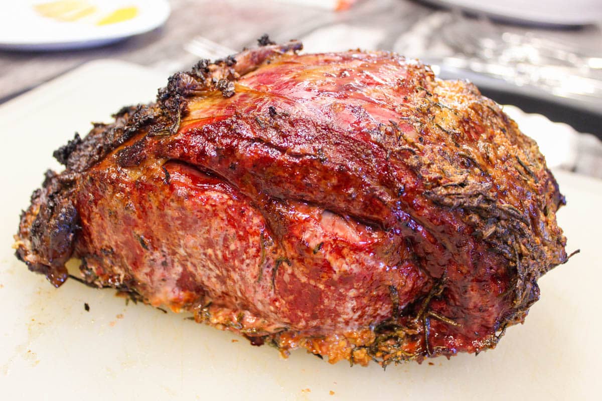 Traeger Prime Rib - The Food Hussy
