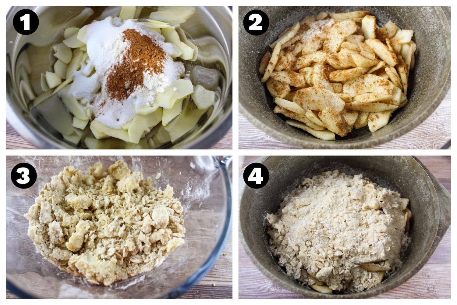 Dutch Oven Apple Crisp - The Food Hussy