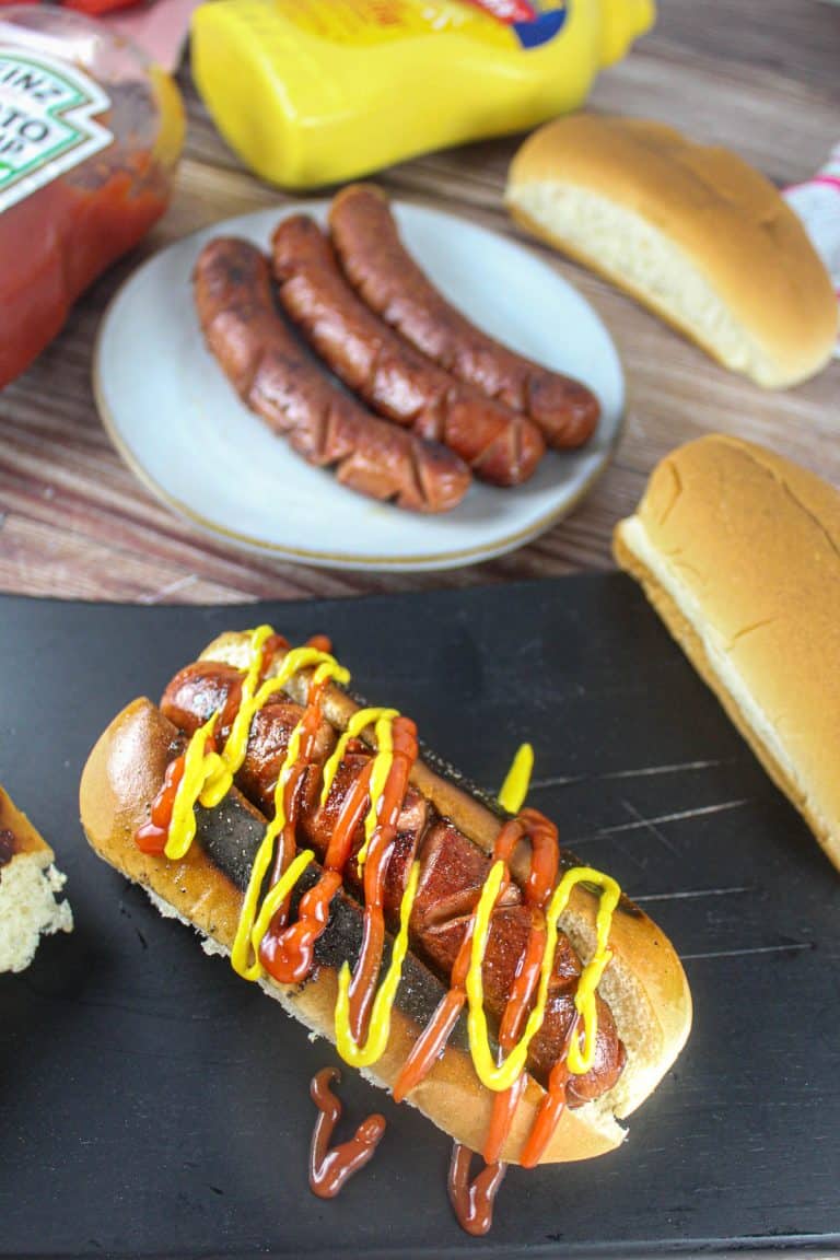 Hot Dogs on the Blackstone - The Food Hussy