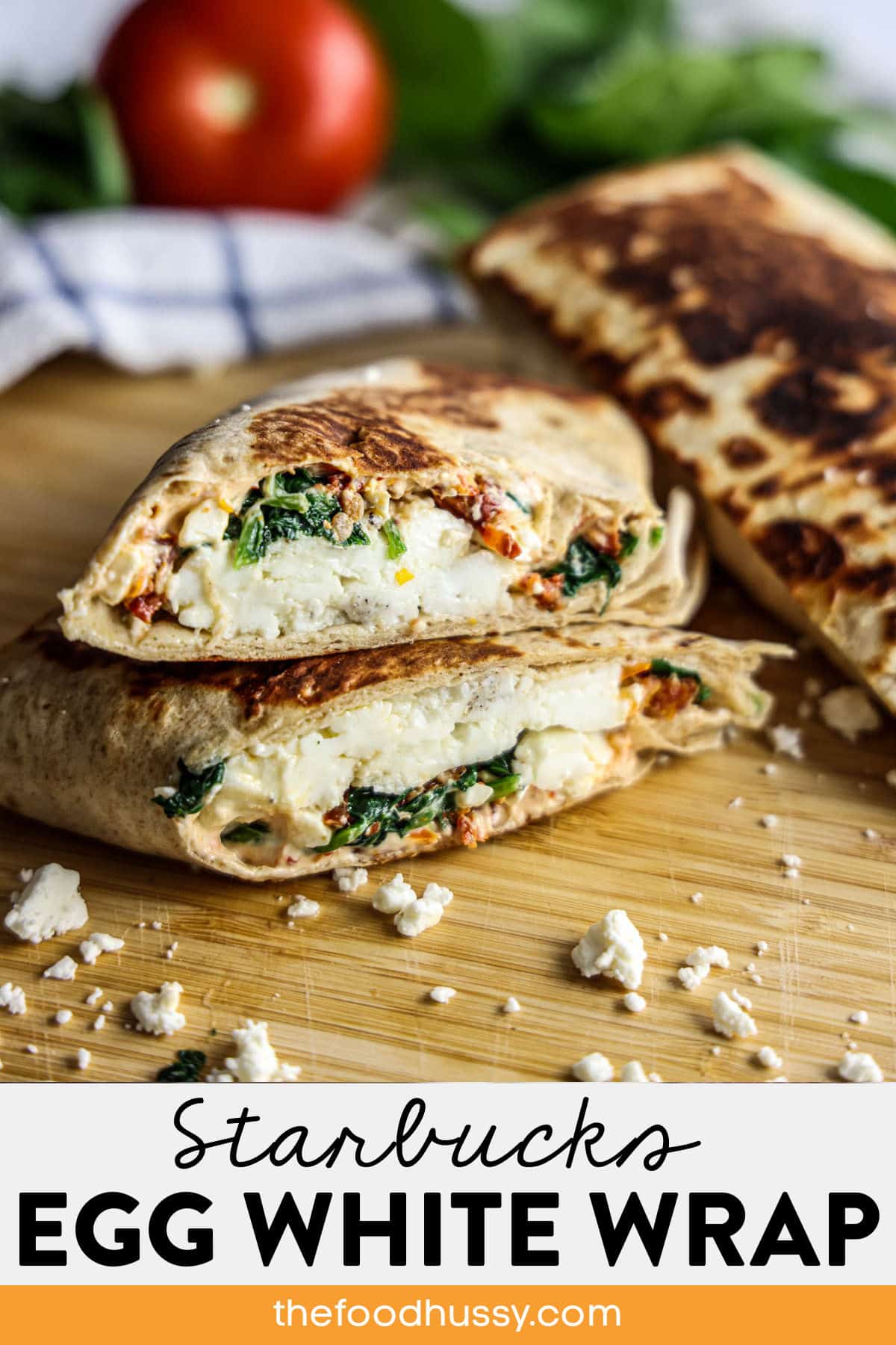 Starbucks Spinach, Feta & Egg White Wrap - The Food Hussy