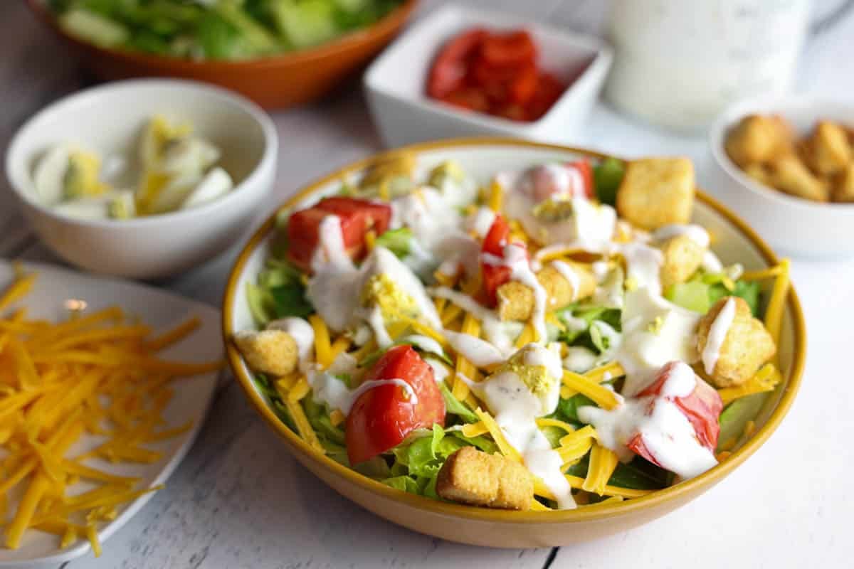 Texas Roadhouse House Salad - The Food Hussy